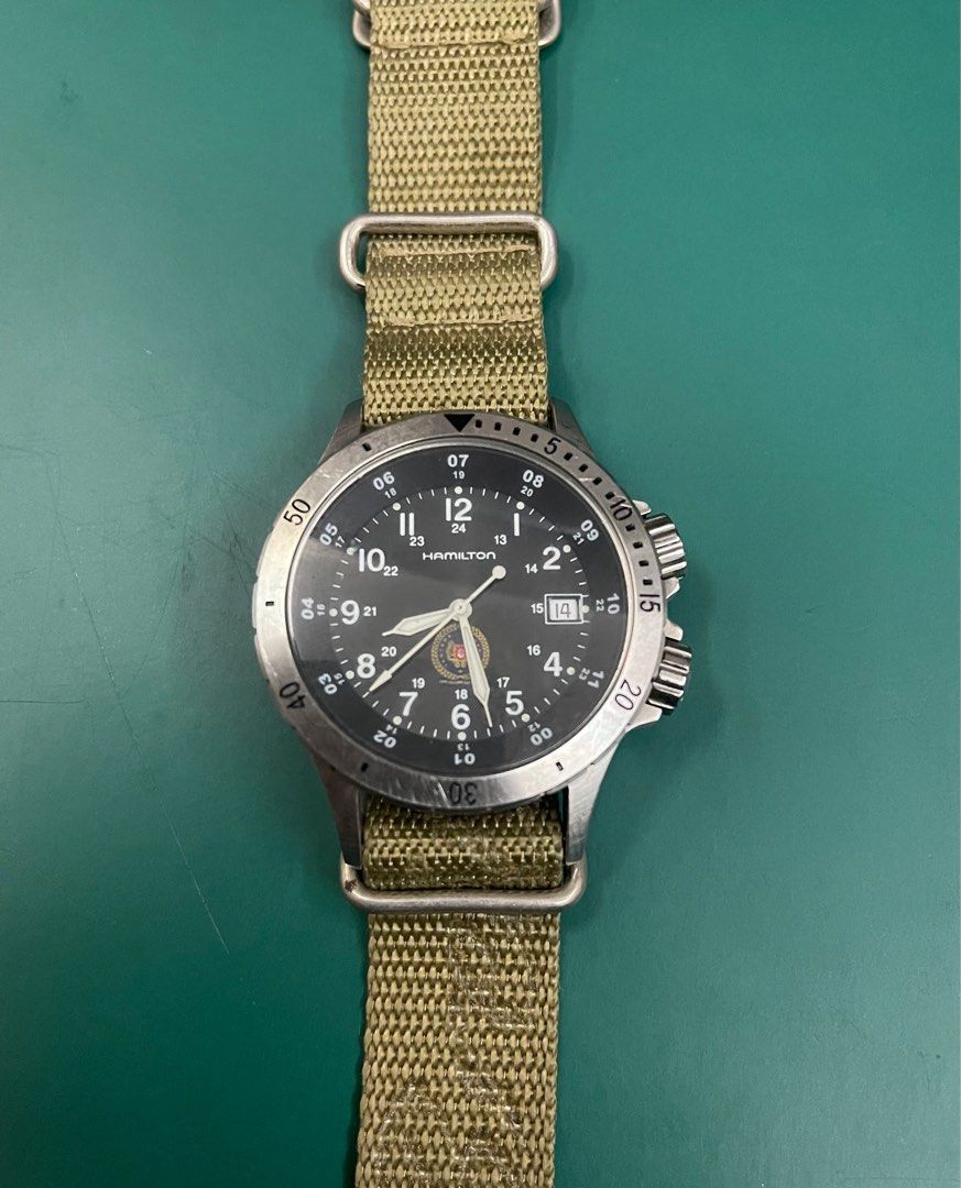 Hamilton H744510 Singapore military(Special Dial)with Free Gift RSAF ...