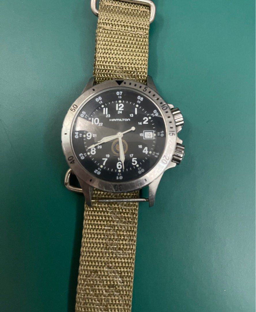 Hamilton H744510 Singapore military(Special Dial)with Free Gift RSAF ...