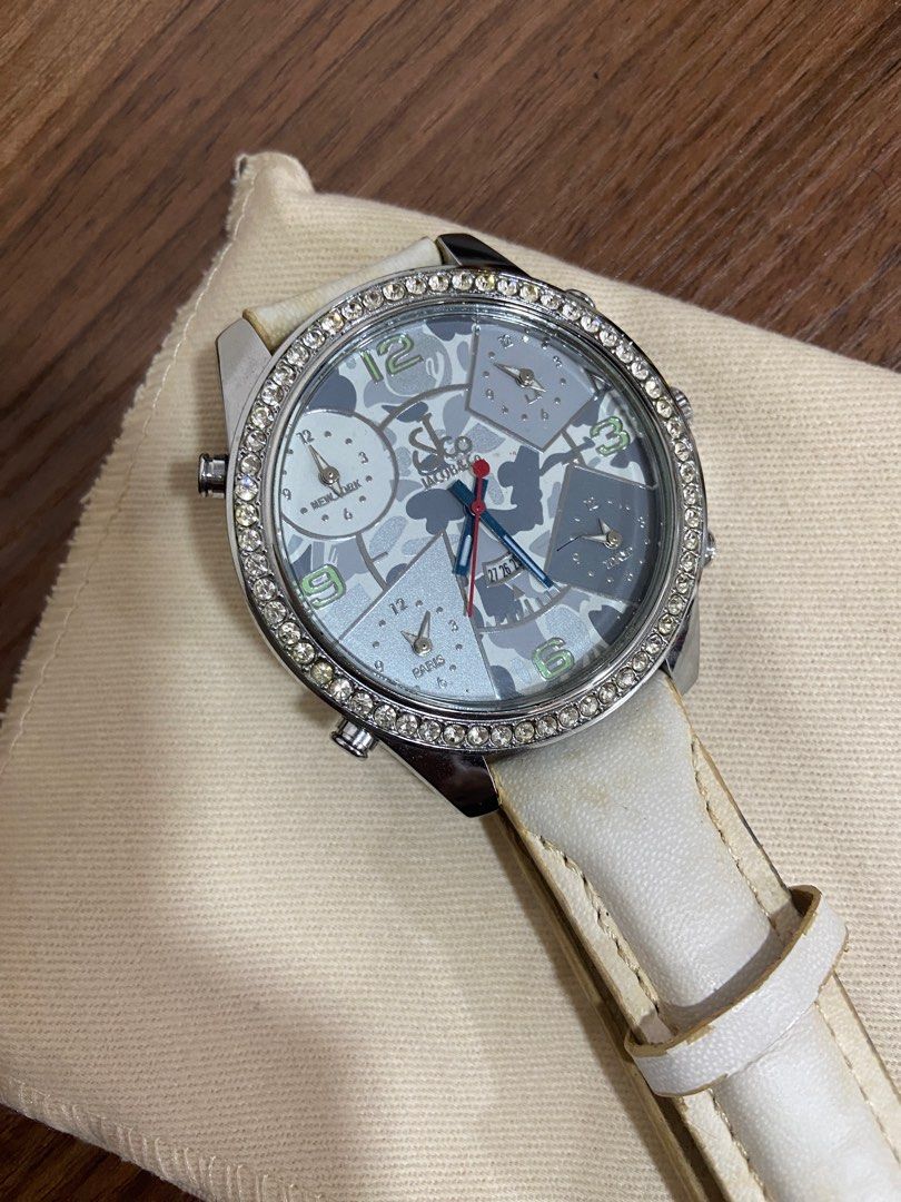 JACOB & CO Five Time Zone Diamond Bezel, Luxury, Watches on Carousell