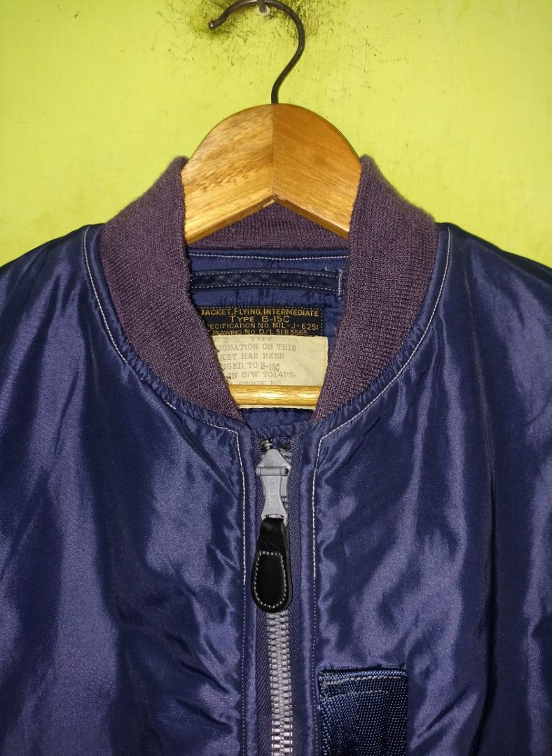 Jaket Bomber Buzz Ricksons US Air Force B15C Mods no MA1 B10 CVC B3 ...
