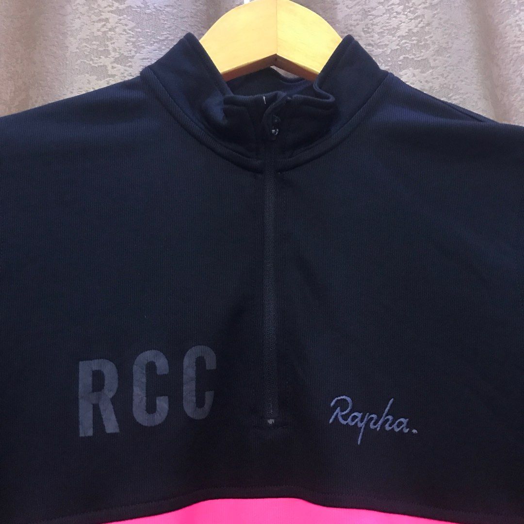 Jersey Rapha - RCC Short Sleeve, Fesyen Pria, Pakaian , Atasan di Carousell