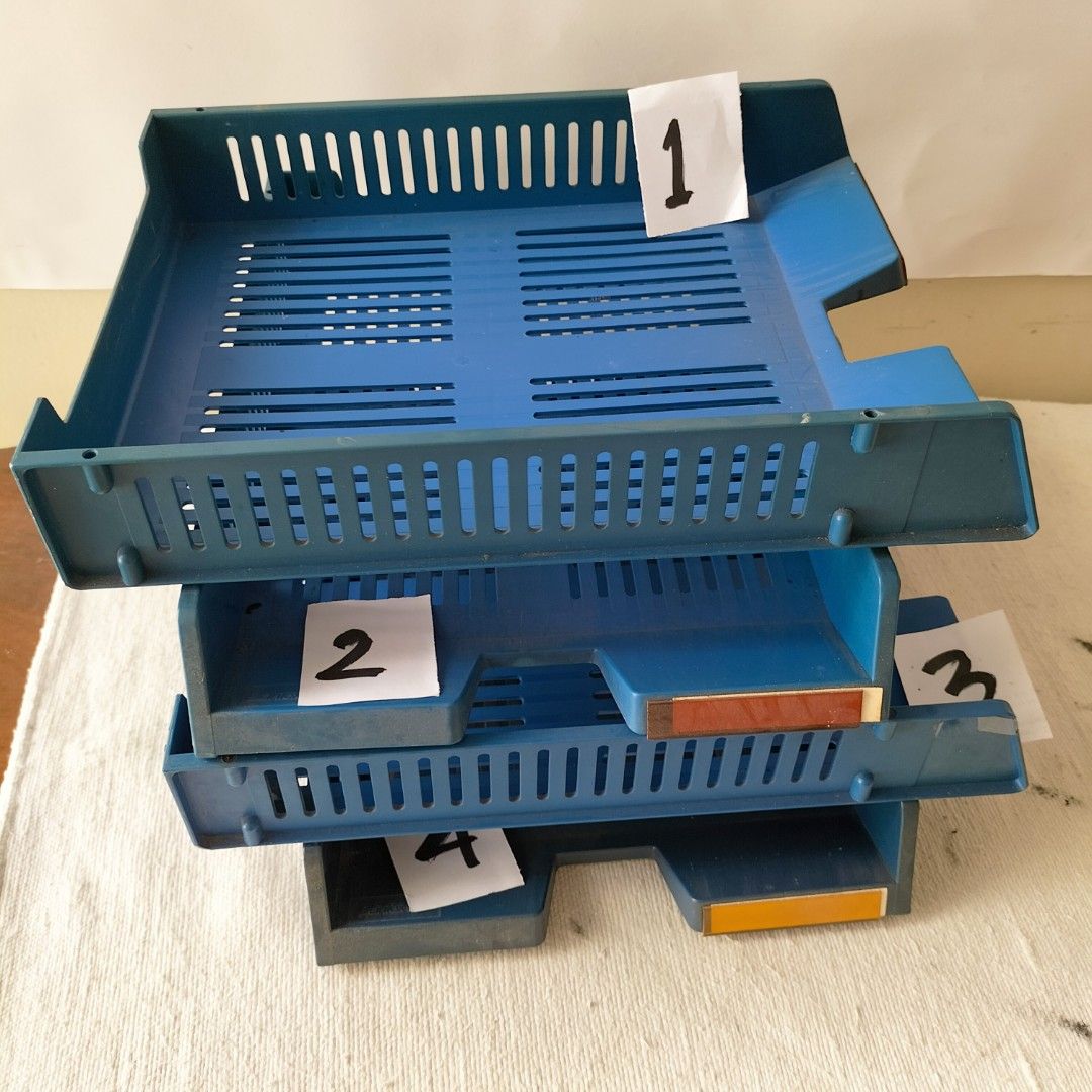 Letter Tray Bantex, Buku & Alat Tulis, Alat Tulis di Carousell