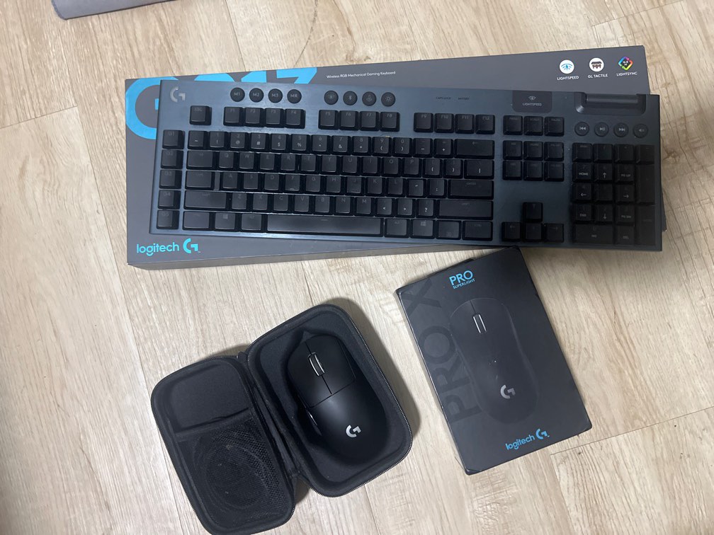 Logitech G913 Standard Keyboard & G pro X Superlight, Computers & Tech ...