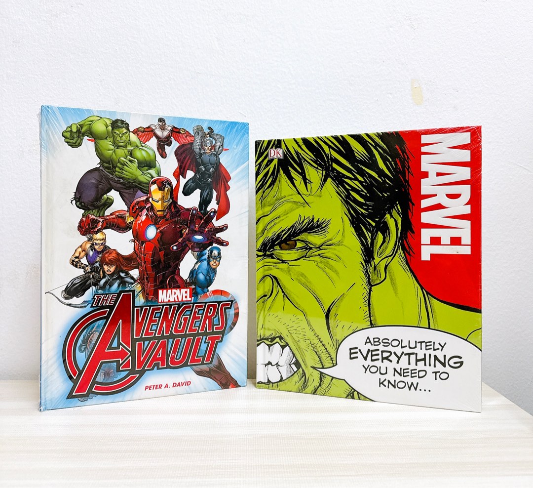 Marvel The Avengers Vault & Marvel Absolutely Everything You Need To ...