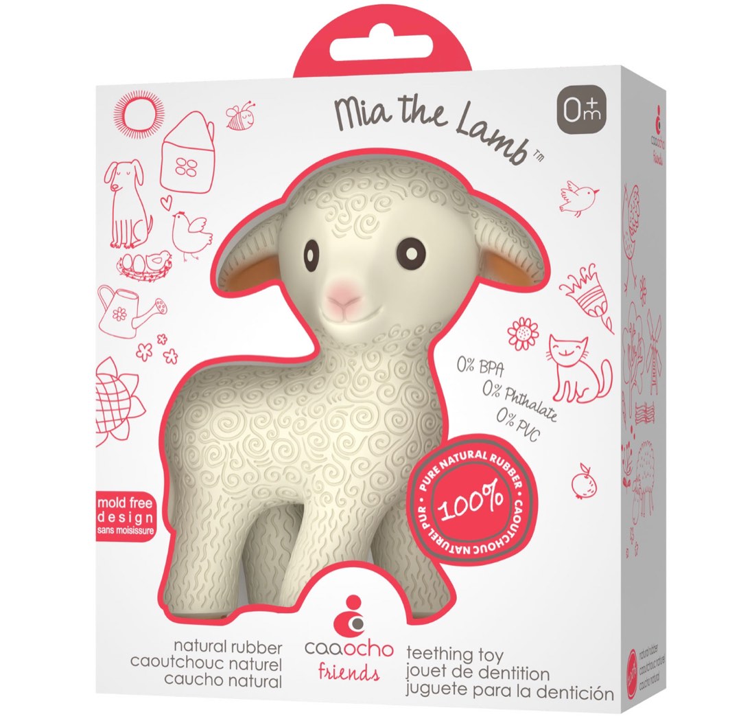 Mia the lamb teething toy, Babies & Kids, Nursing & Feeding, Soothers ...