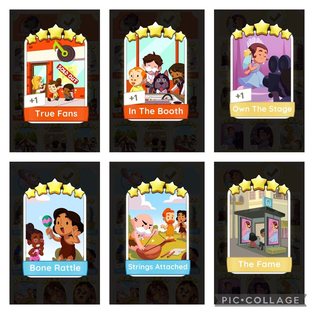 Monopoly go ! True fans & in the booth & own the stage & bone rattle ...