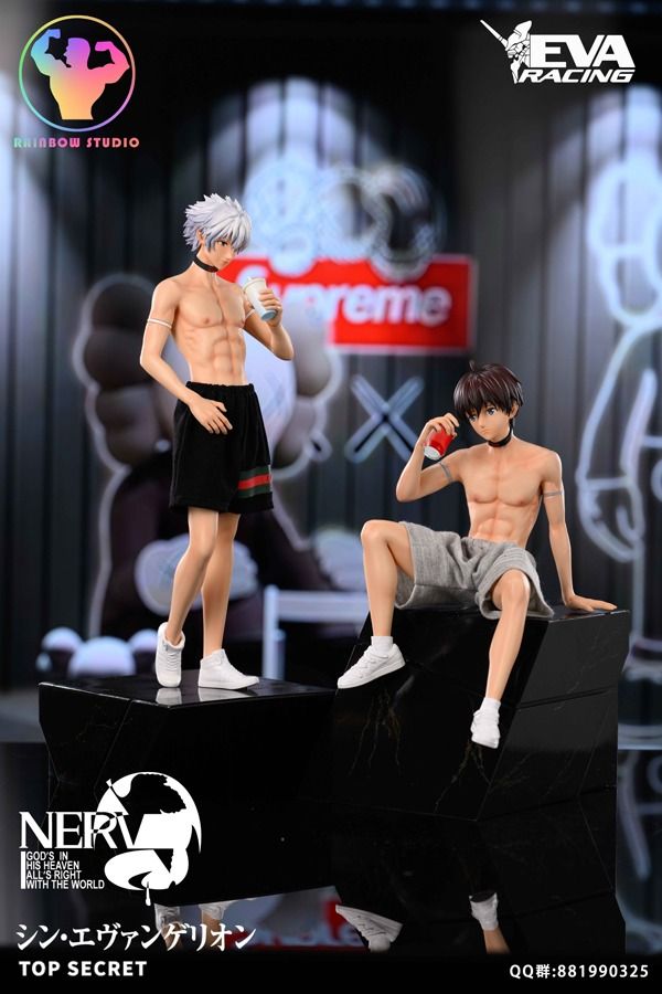 Neon Genesis Evangelion | Kaworu Nagisa X Shinji Ikari | Rainbow Studio | 【FREE Shipping - PO】GK ...
