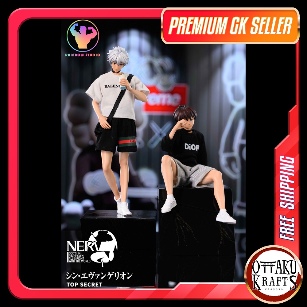Neon Genesis Evangelion | Kaworu Nagisa X Shinji Ikari | Rainbow Studio | 【FREE Shipping - PO】GK ...