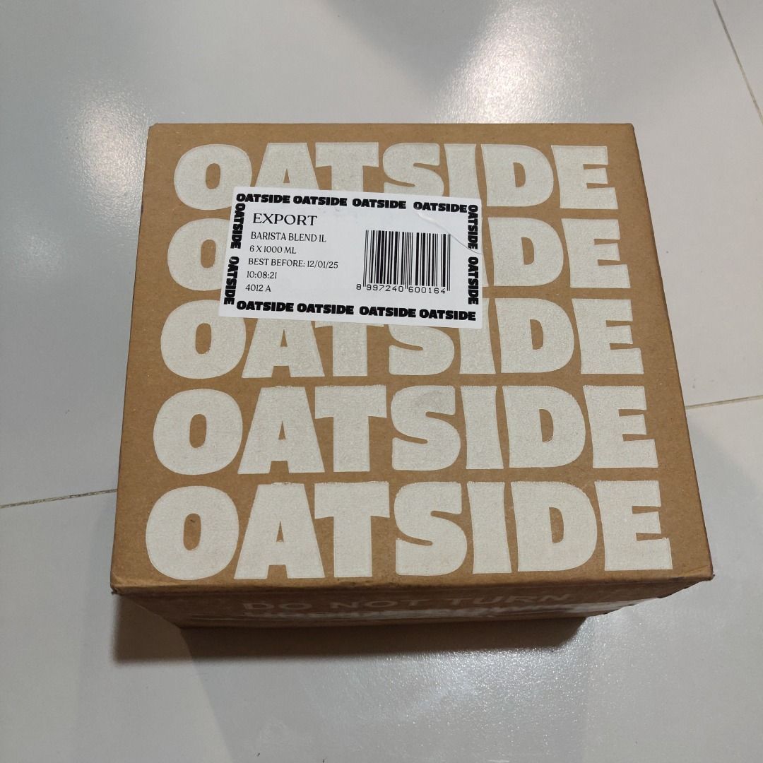 Oatside Oatmilk Barista Blend, Food & Drinks, Beverages on Carousell