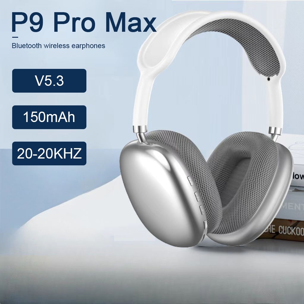 全新P9 Pro Max Air新款藍芽 頭戴式耳機 New Wireless Headphones for iphone & Android ...
