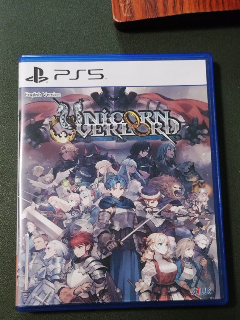 PlayStation 5 Unicorn Overlord PS5 physical, Video Gaming, Video Games ...