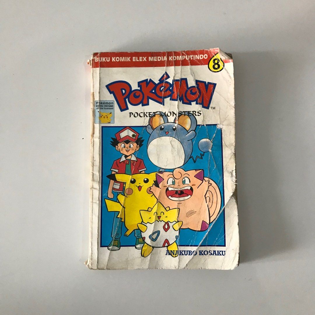 pokemon comic Komik pocket monsters 2001 nintendo Creatures Game Freak ...