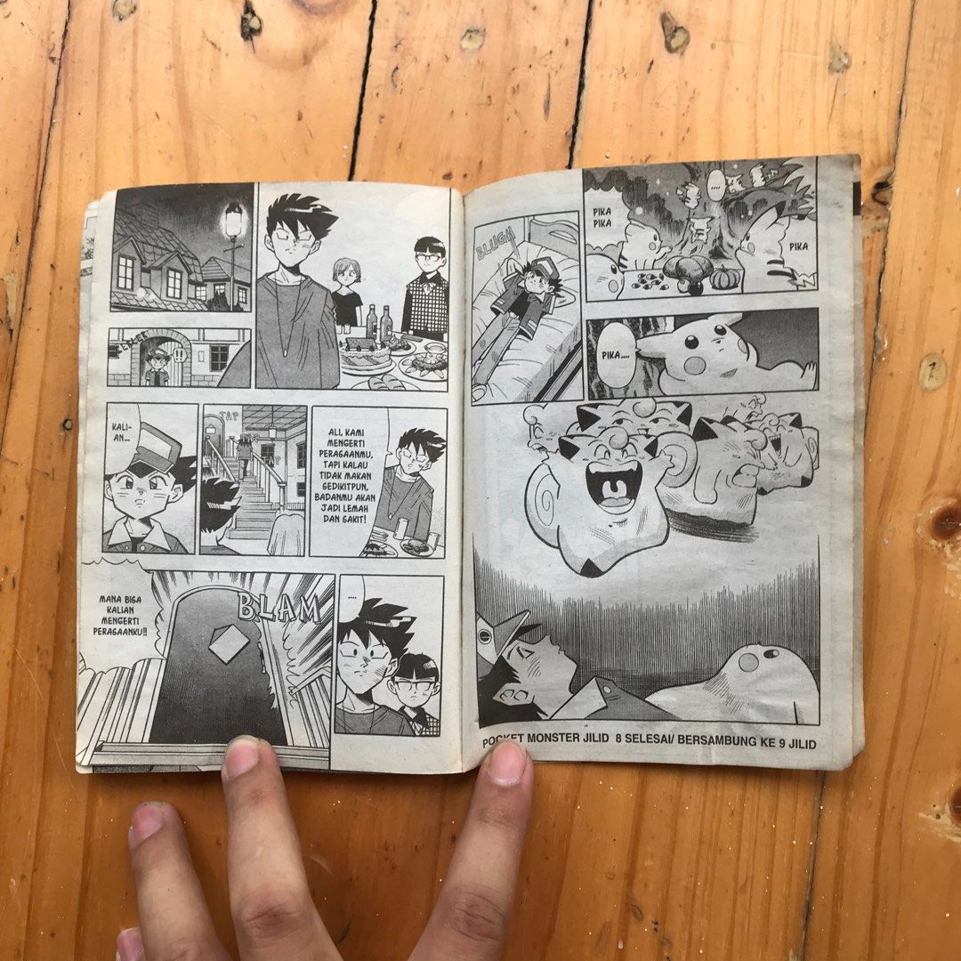 pokemon comic Komik pocket monsters 2001 nintendo Creatures Game Freak ...
