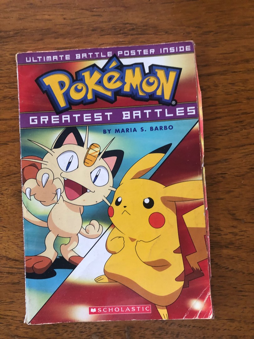 Pokemon greatest battles, Hobbies & Toys, Books & Magazines, Children's ...