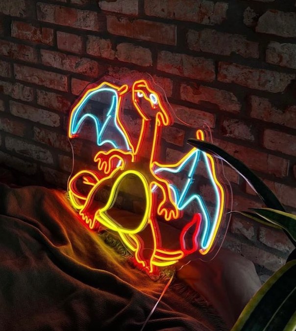 Pokemon Neon Sign - Custom Made, Furniture & Home Living, Lighting ...