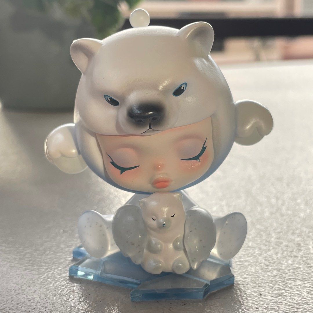 POP MART Skullpanda - Polar Bear, Hobbies & Toys, Toys & Games on Carousell