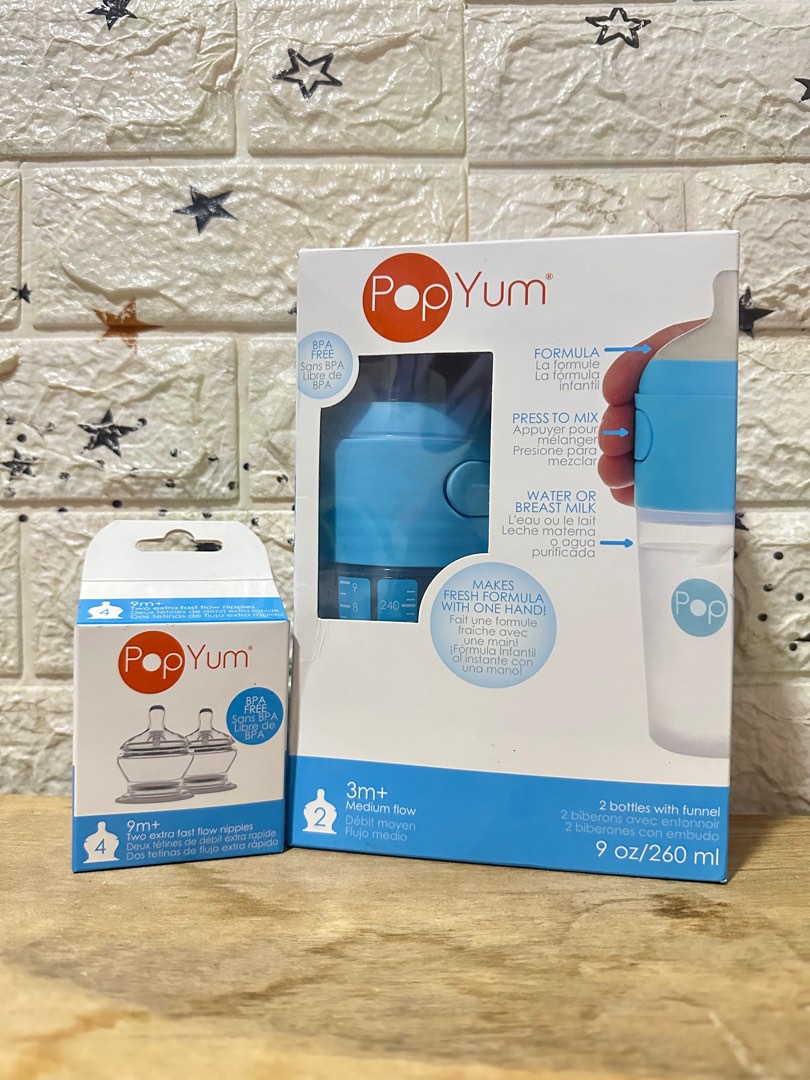 PopYum Anti-colic formula making/mixing baby bottle, Babies & Kids, Nursing & Feeding ...