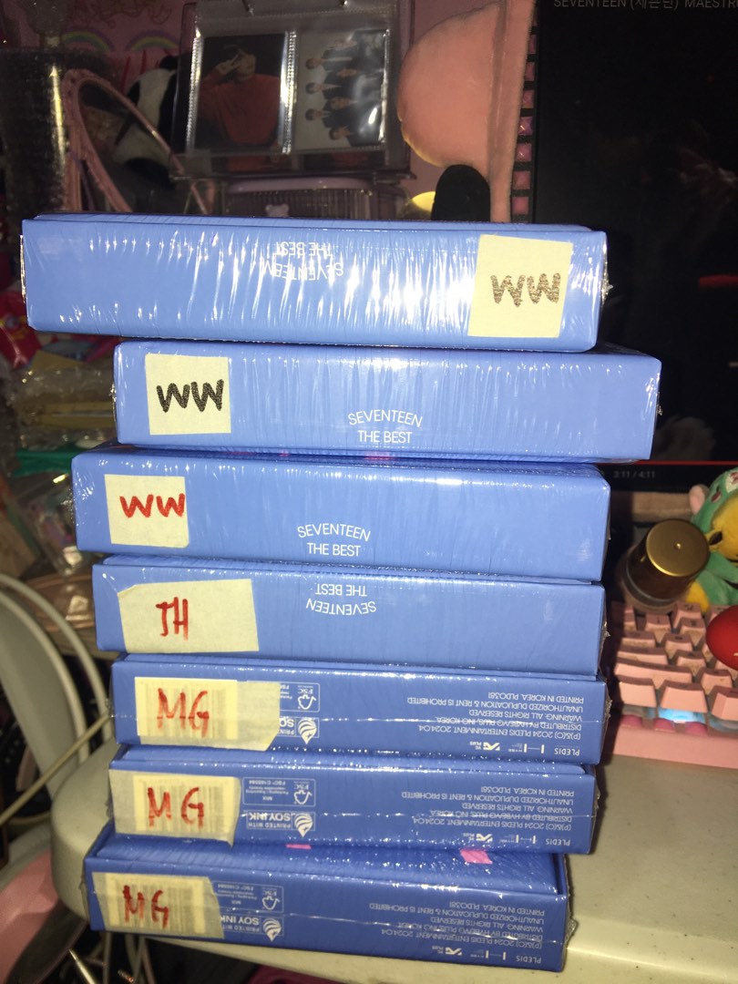 (PRE-ORDER) SEVENTEEN BEST ALBUM '17 IS RIGHT HERE' (DEAR VER.) MEMBER POOLING WONWOO|JEONGHAN ...