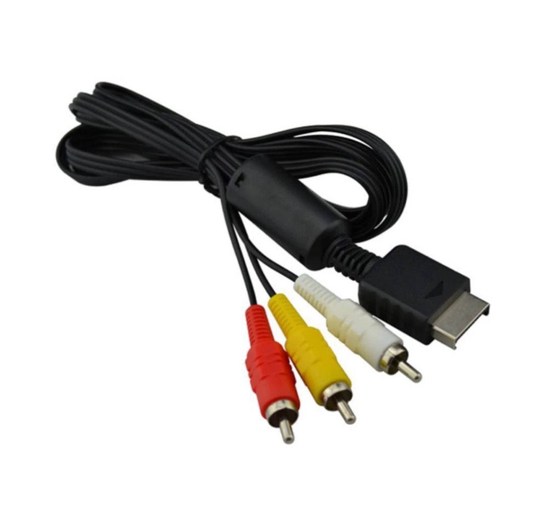 PS2 AV Cable, Video Gaming, Gaming Accessories, Cables & Chargers on ...