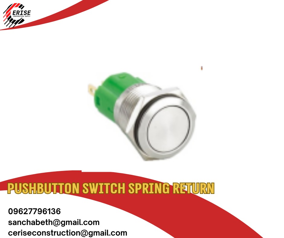 Pushbutton Switch Spring Return, Commercial & Industrial, Construction ...