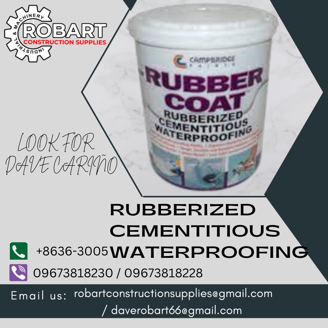 RUBBERIZED CEMENTITIOUS WATERPROOFING, Commercial & Industrial ...