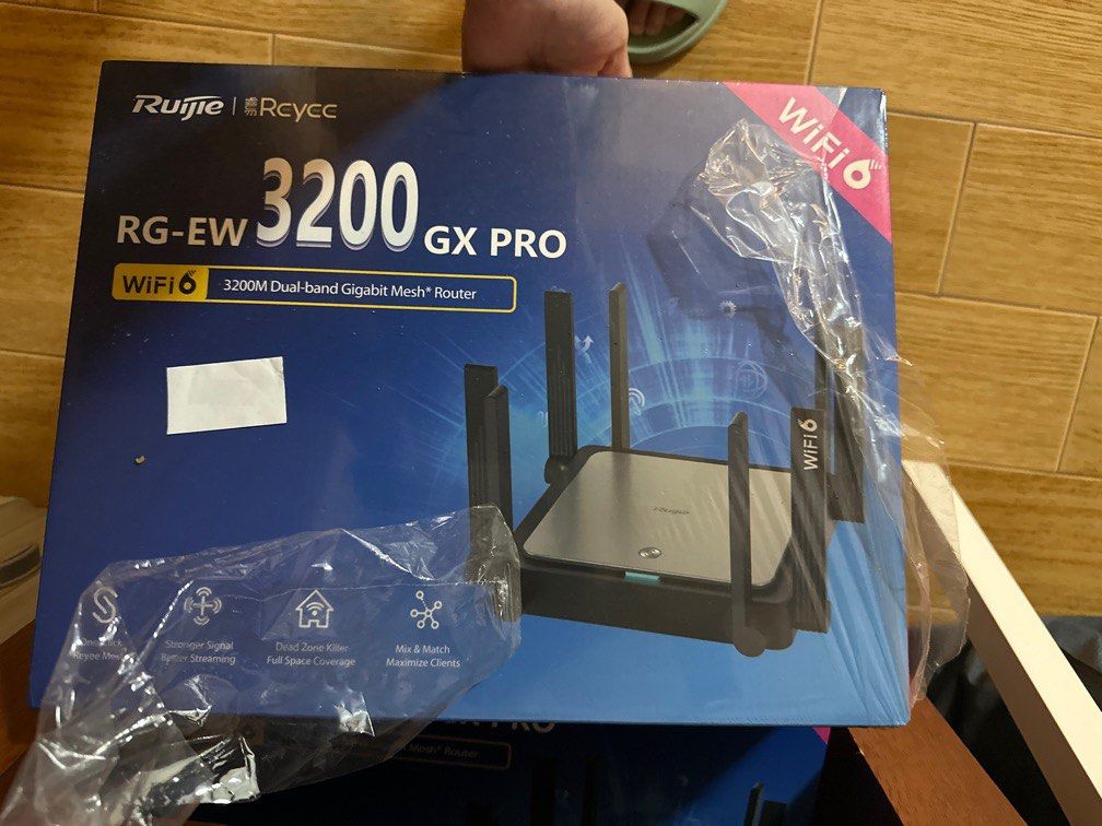 Ruijie RG EW3200GX PRO 3200M WiFi 6 Dual band Gigabit Mesh Router ...