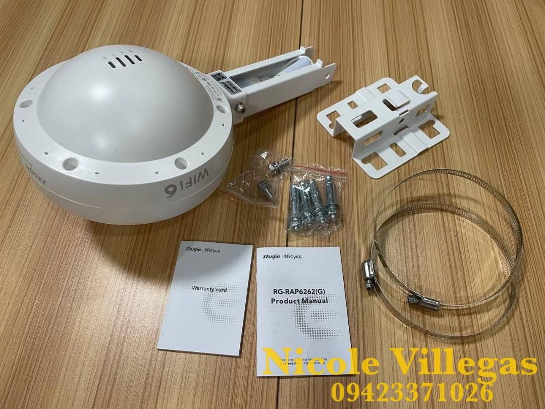 RUIJIE/REYEE (RG-RAP6262(G)) AX1800 Dual Band Outdoor Wi-Fi 6 Access ...