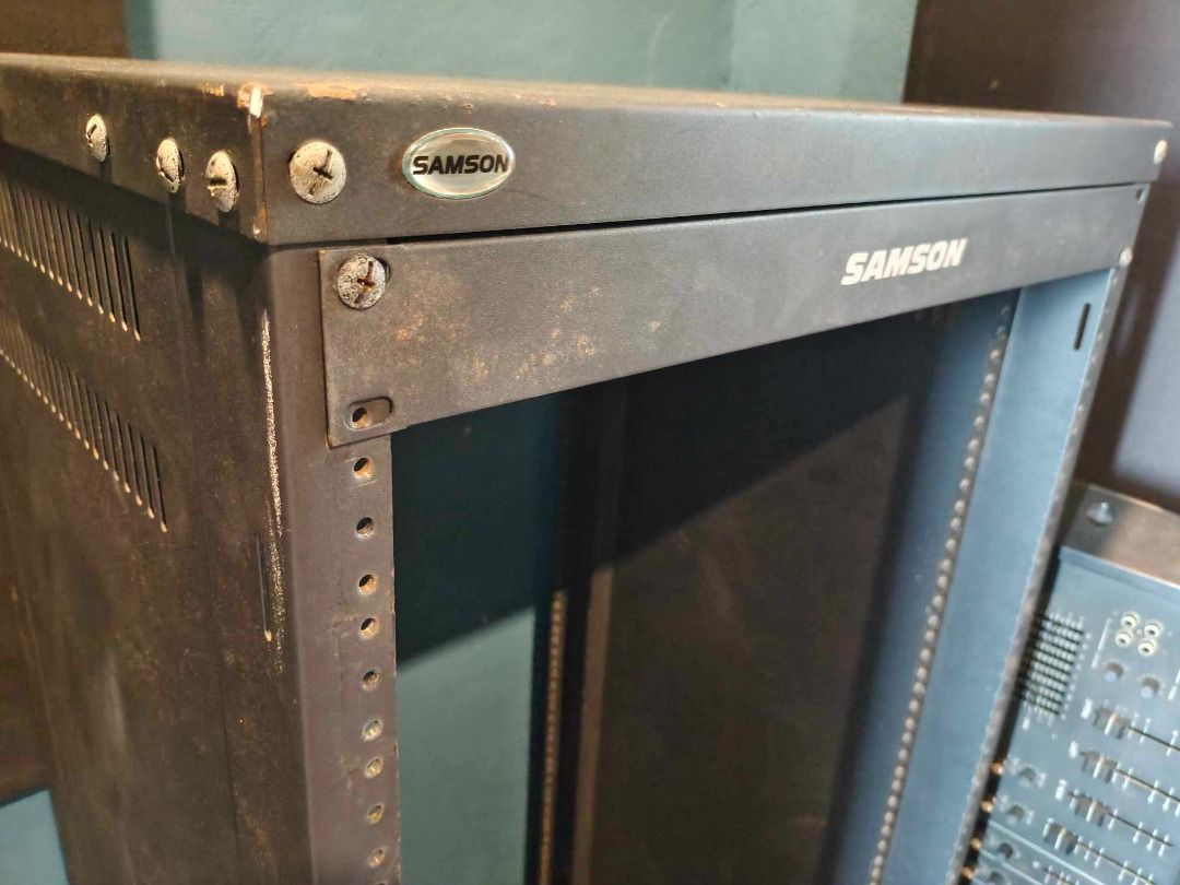 Samson SRK21 Universal Equipment 21 Rack Stand Heavy Duty with Free ...