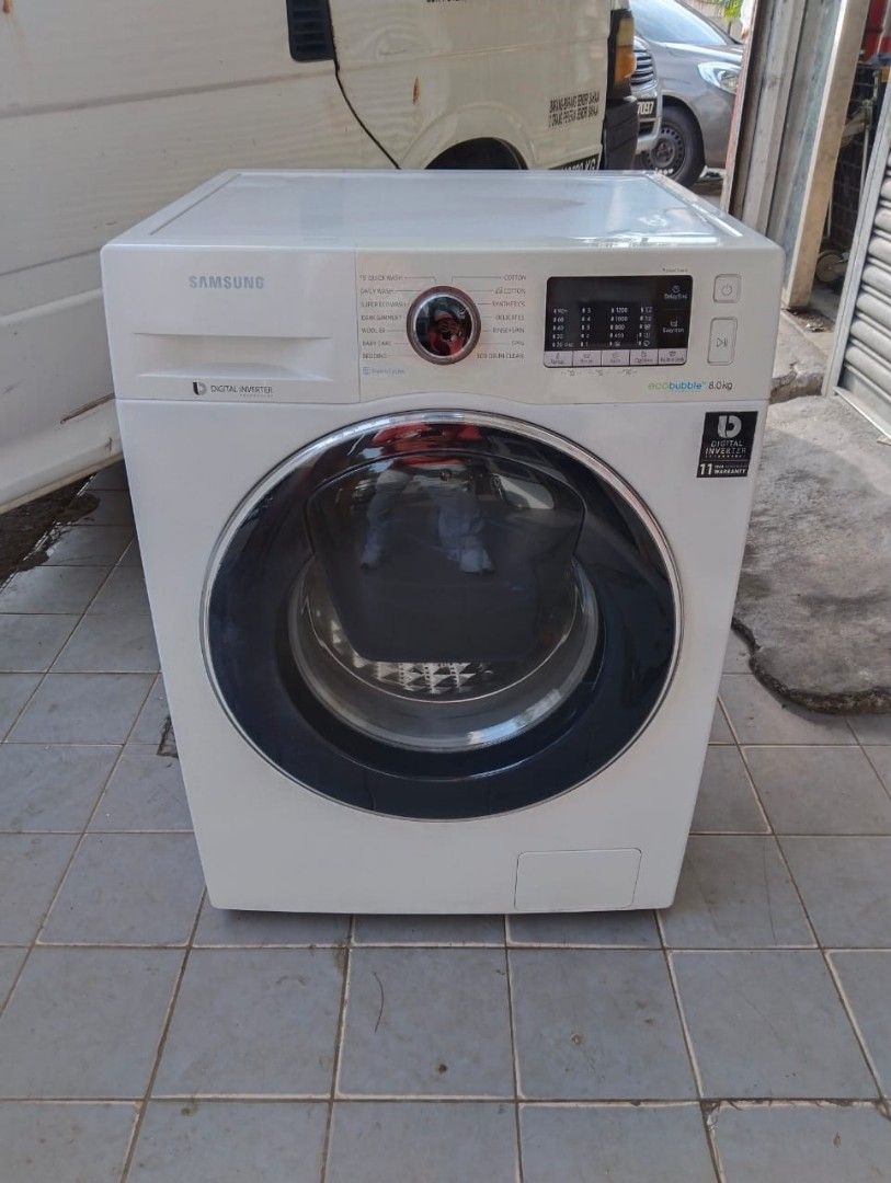 Samsung Digital Inverter 8kg Washing Machine, TV & Home Appliances ...