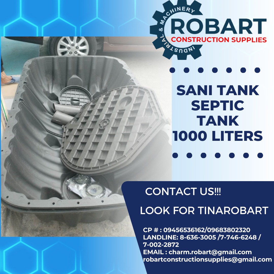 Sani Tank Septic Tank, Commercial & Industrial, Construction & Building ...