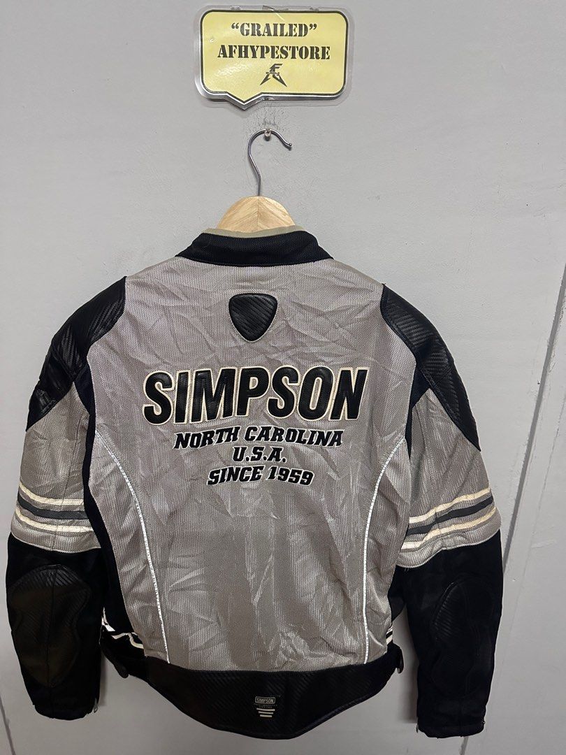 Simpson Racing Jacket, Men's Fashion, Coats, Jackets and Outerwear on ...