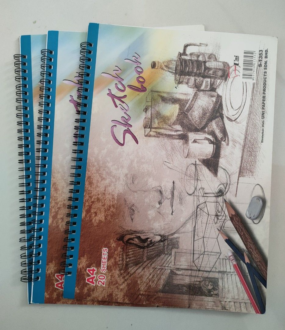 Sketch & Exercise Books, Hobbies & Toys, Stationery & Craft, Stationery ...