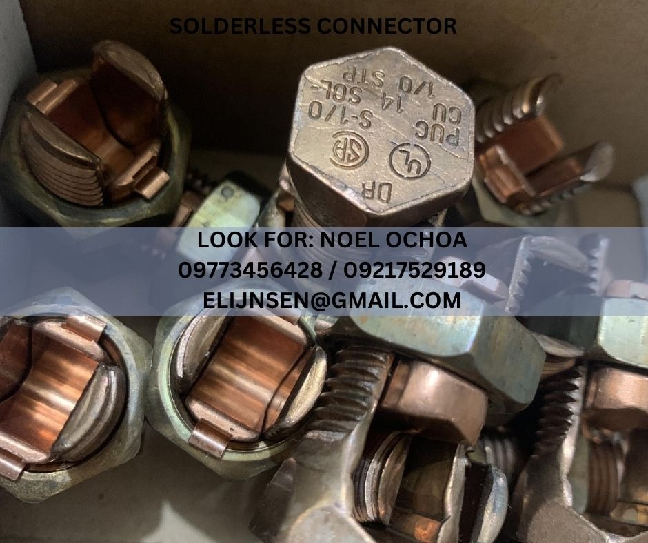 SOLDERLESS CONNECTOR, Commercial & Industrial, Construction & Building ...