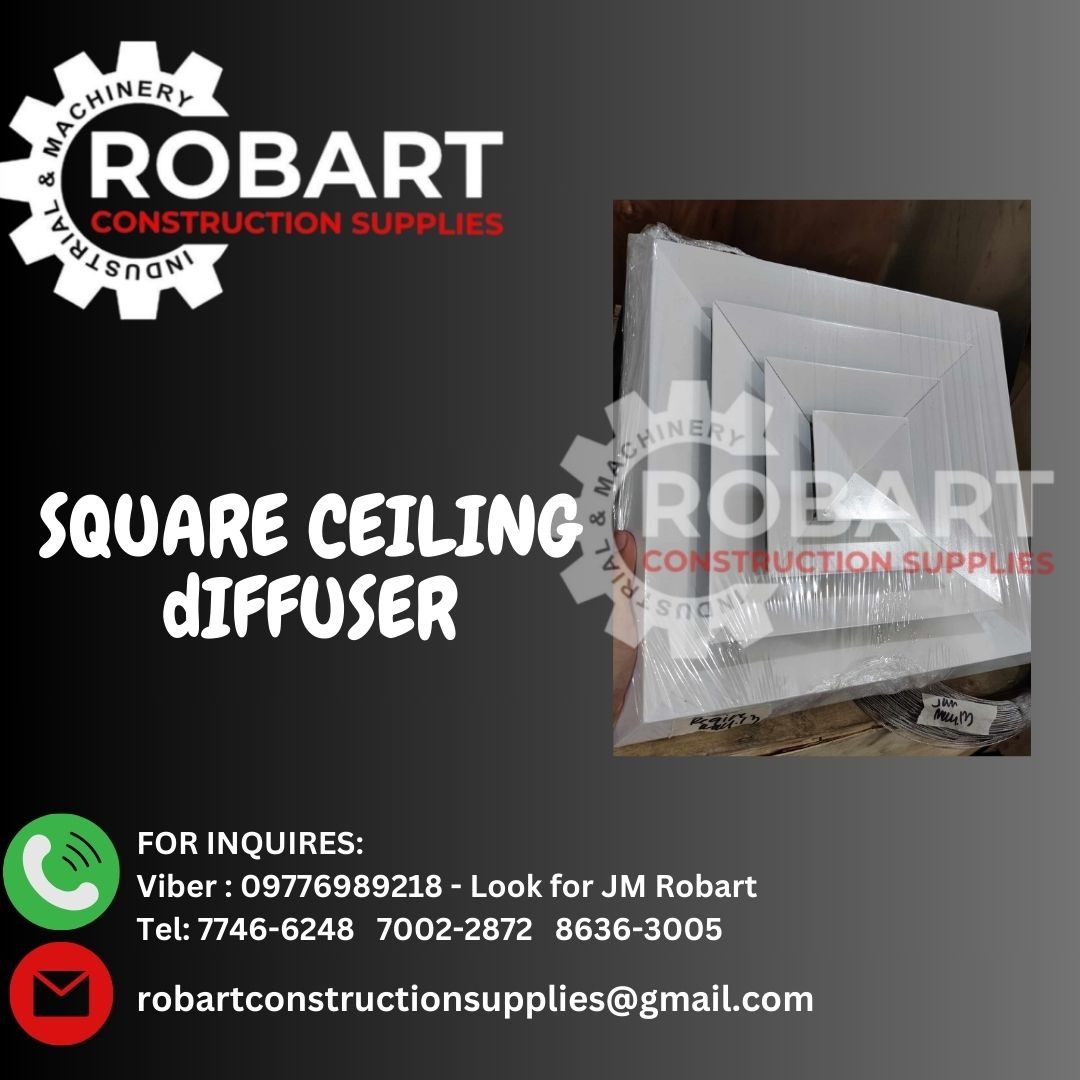 SQUARE CEILING DIFFUSER, Commercial & Industrial, Construction Tools ...
