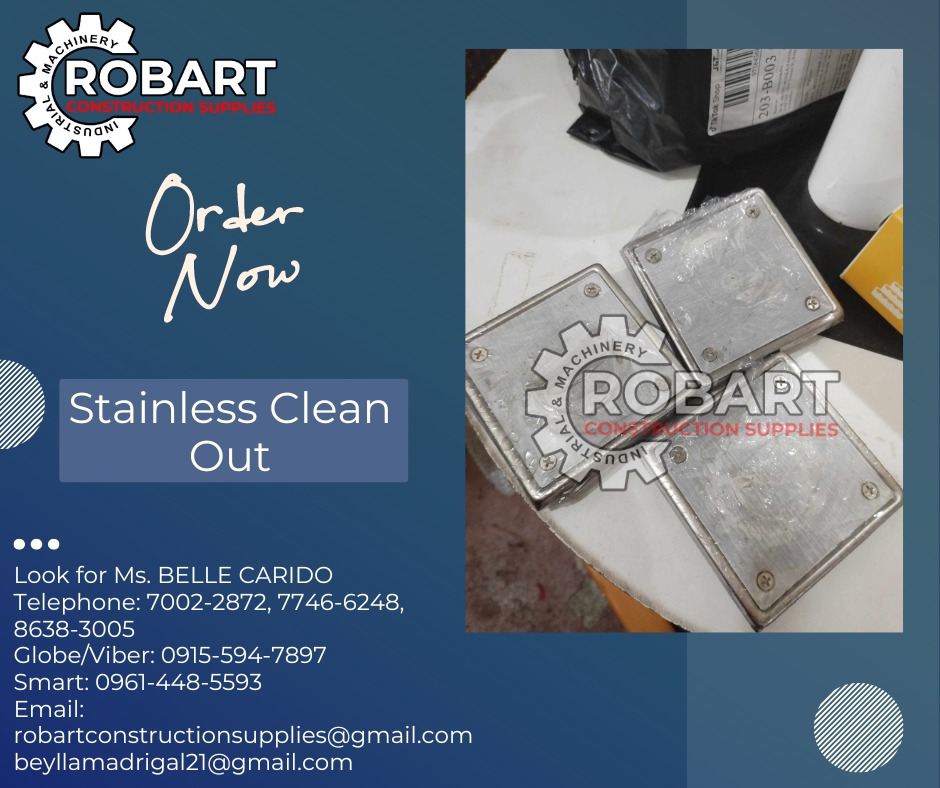 Stainless Clean Out, Commercial & Industrial, Construction Tools ...