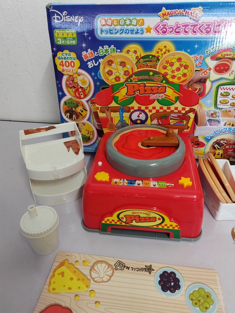 Takara tomy disney pizza combo set, Babies & Kids, Infant Playtime on ...