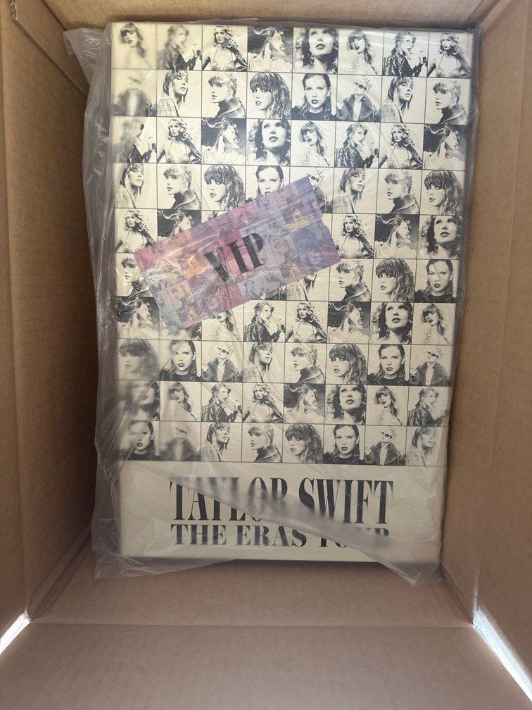Taylor Swift VIP Box The Eras Tour Singapore Merchandise Box, Hobbies ...