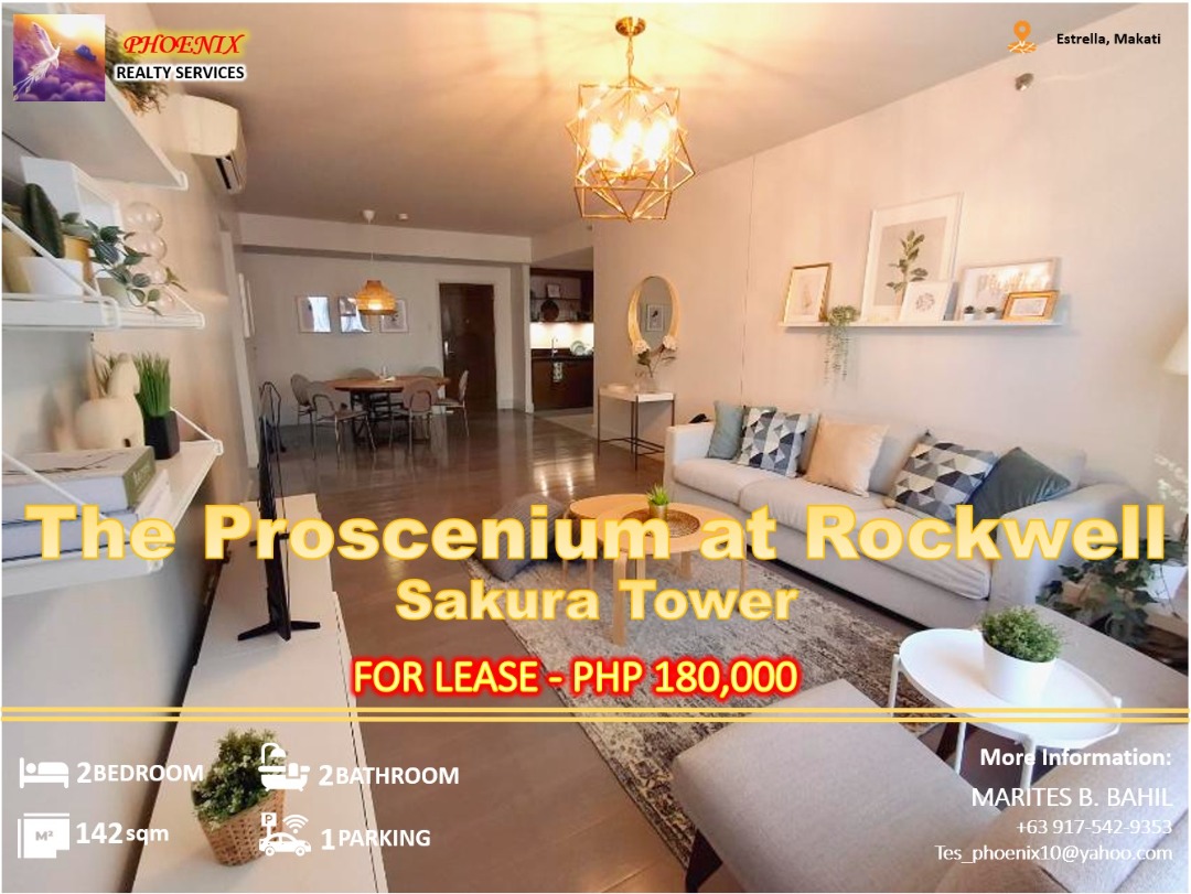 The Proscenium Sakura Tower at Rockwell Makati, Property, Rentals ...