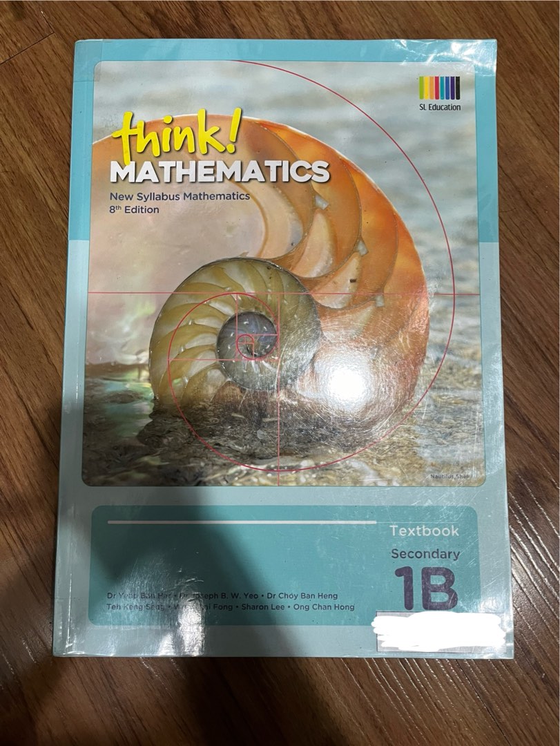 THINK! MATHEMATICS 8TH EDITION TEXTBOOK 1B GRADE 8, Hobbies & Toys ...