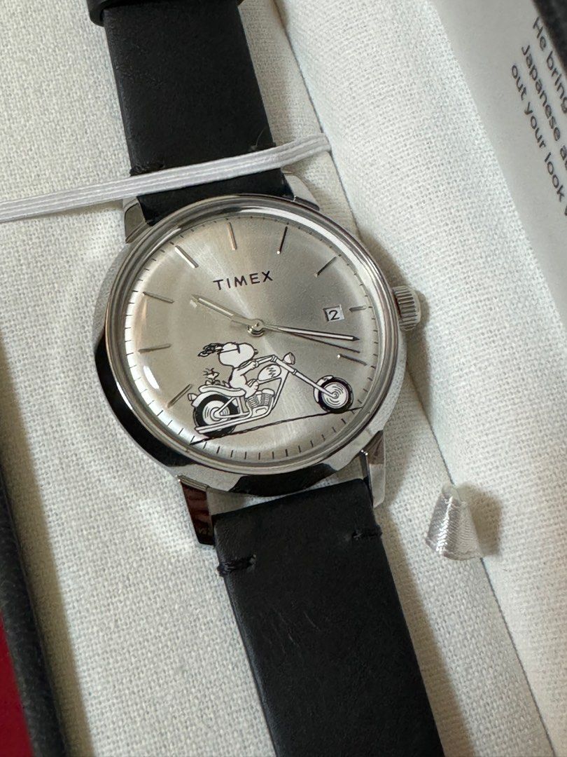 Timex Marlin x Snoopy Easy Rider watch, Men's Fashion, Watches ...