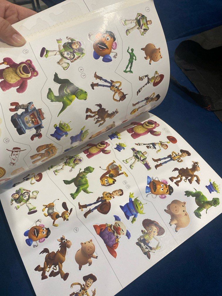 Toy Story sticker book, Hobbies & Toys, Books & Magazines, Children's ...