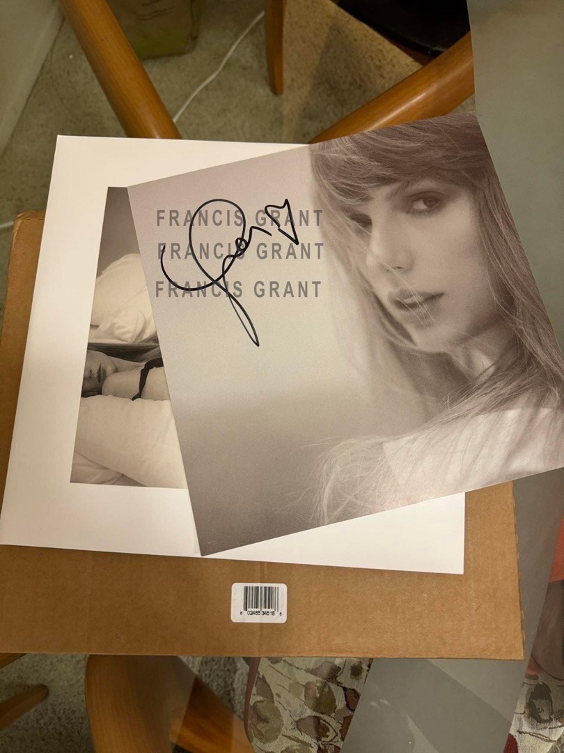 Interest check: TTPD The Tortured Poets Department Signed Vinyl ...