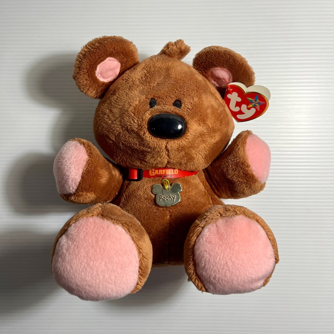 TY Beanie Baby - Pooky the Bear from Garfield Movie, Hobbies & Toys ...