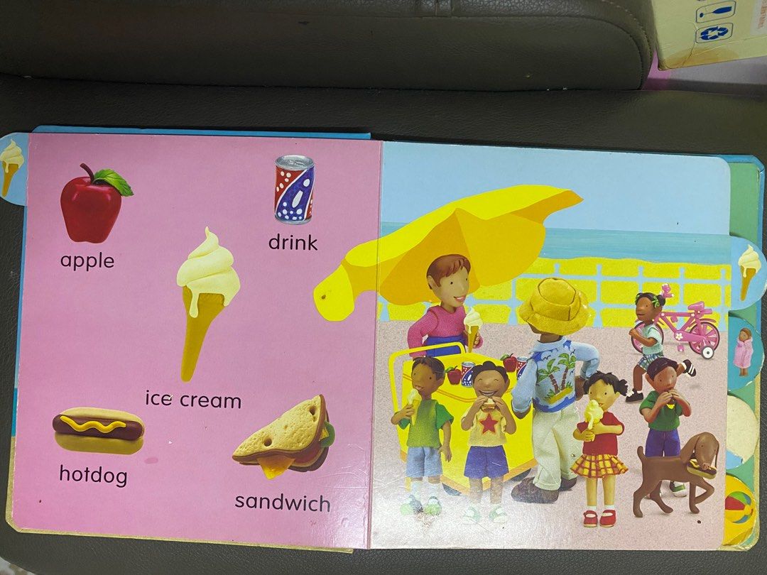 Usborne look and say Beach hardbook, Hobbies & Toys, Books & Magazines ...