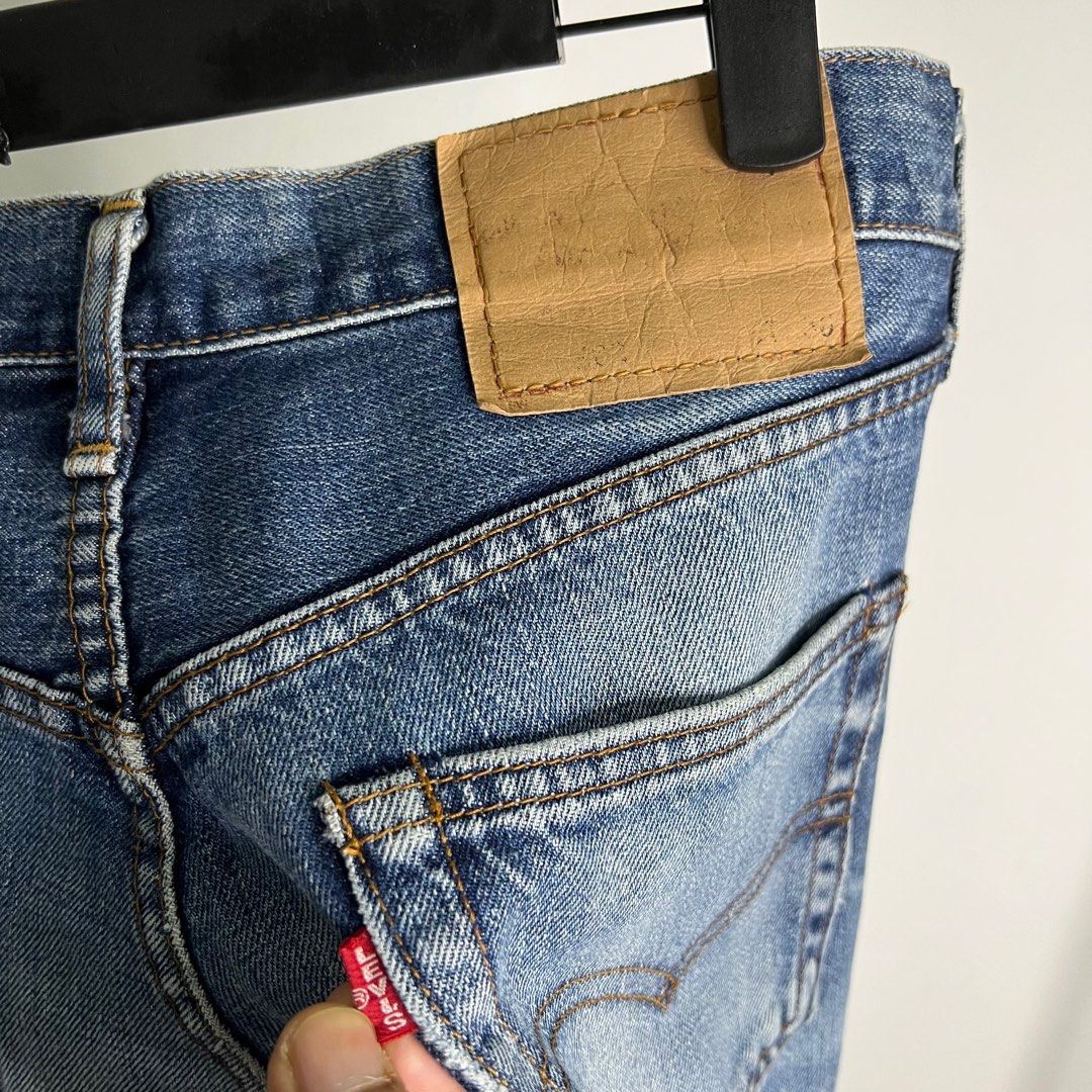 Vintage Levis 502 Big E Selvedge, Men's Fashion, Bottoms, Jeans on Carousell