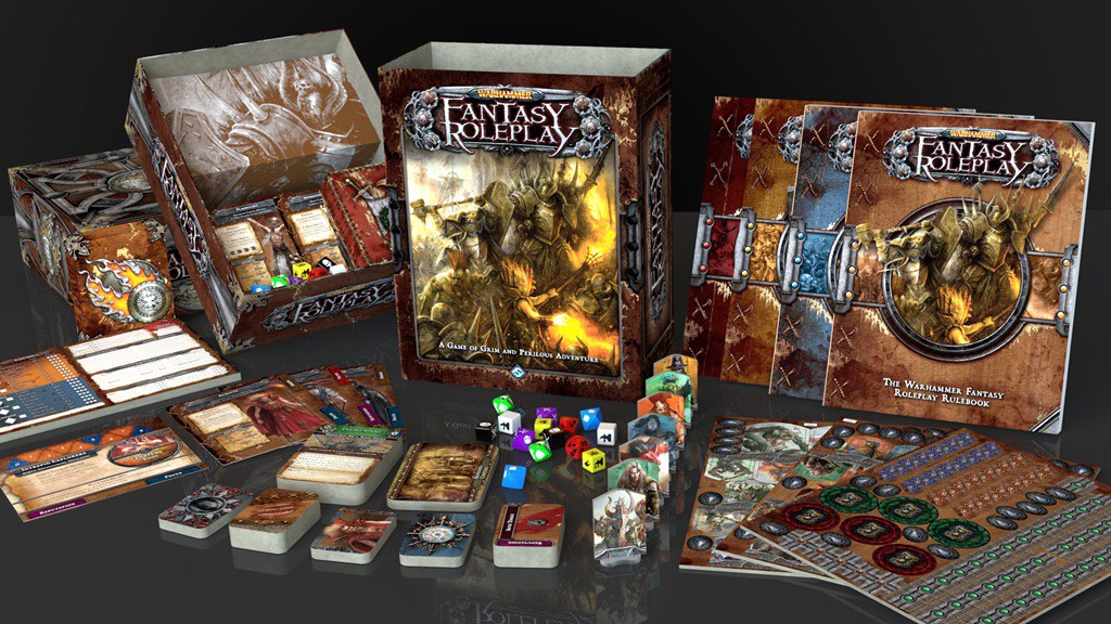 Warhammer Fantasy Roleplay 3rd Edition Core Box - Complete, Hobbies ...
