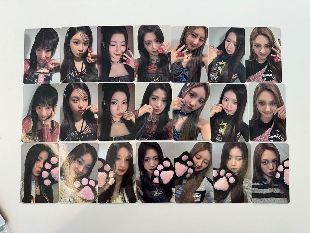 [wts 200/7ea] babymonster rose day lucky draw pop up pc baemon sheesh ...