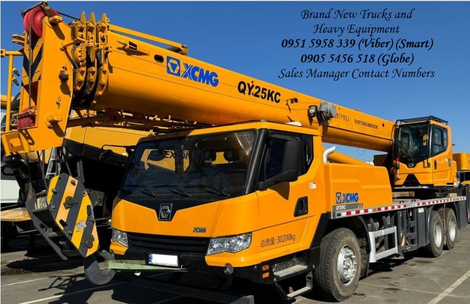 XCMG QY25KC Truck mounted crane 25 tons 4-section boom, Special Vehicles, Heavy Vehicles on ...
