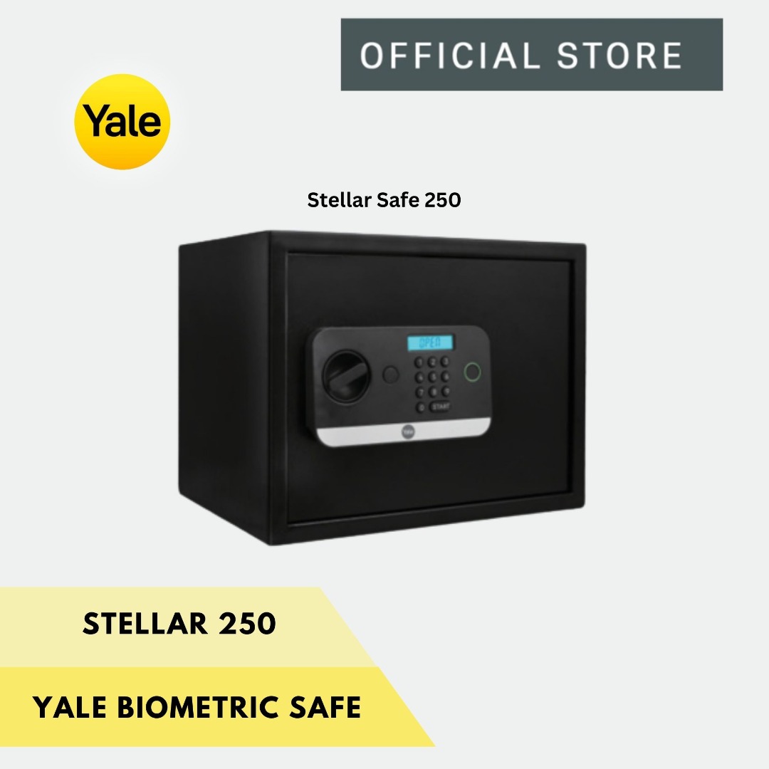 YALE Stellar Biometric Safe 250/DB2 (SKU:YL341), Furniture & Home ...