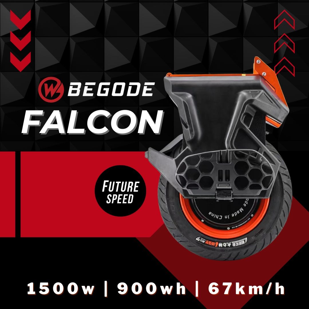 [2024 NEW] Begode FALCON (1500w,900wh,67km/h), self balancing electric ...